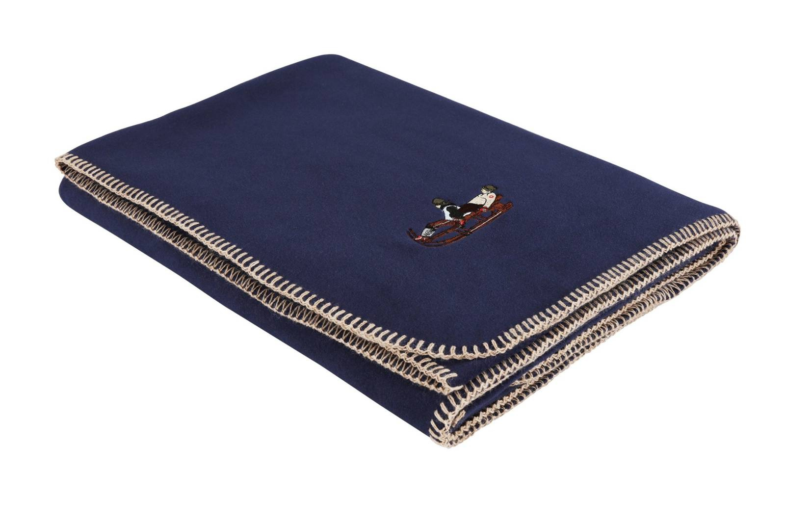 Koc Eskimo Luxusvelours Schlitten Marine Marine - sklep internetowy ...