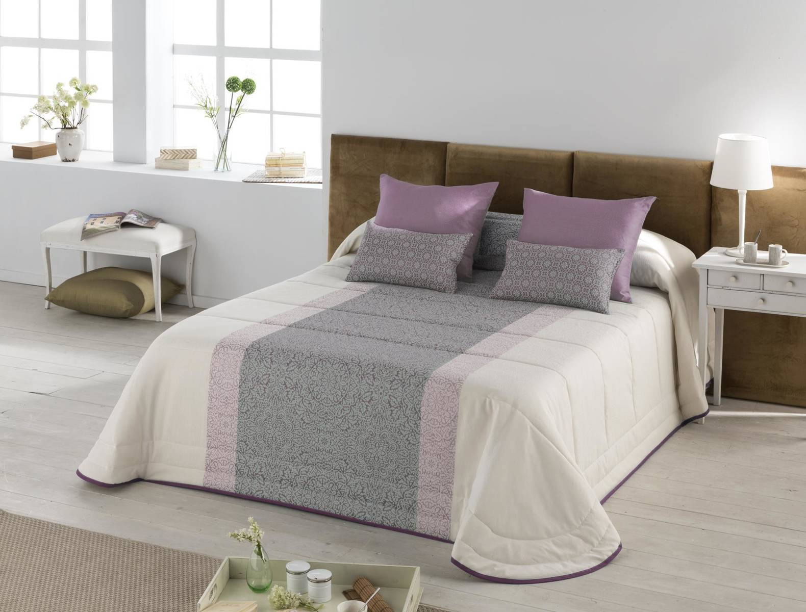 Narzuta JVR Tejidos Venus Malva Narzuta lekka - sklep internetowy podpierzyna.com