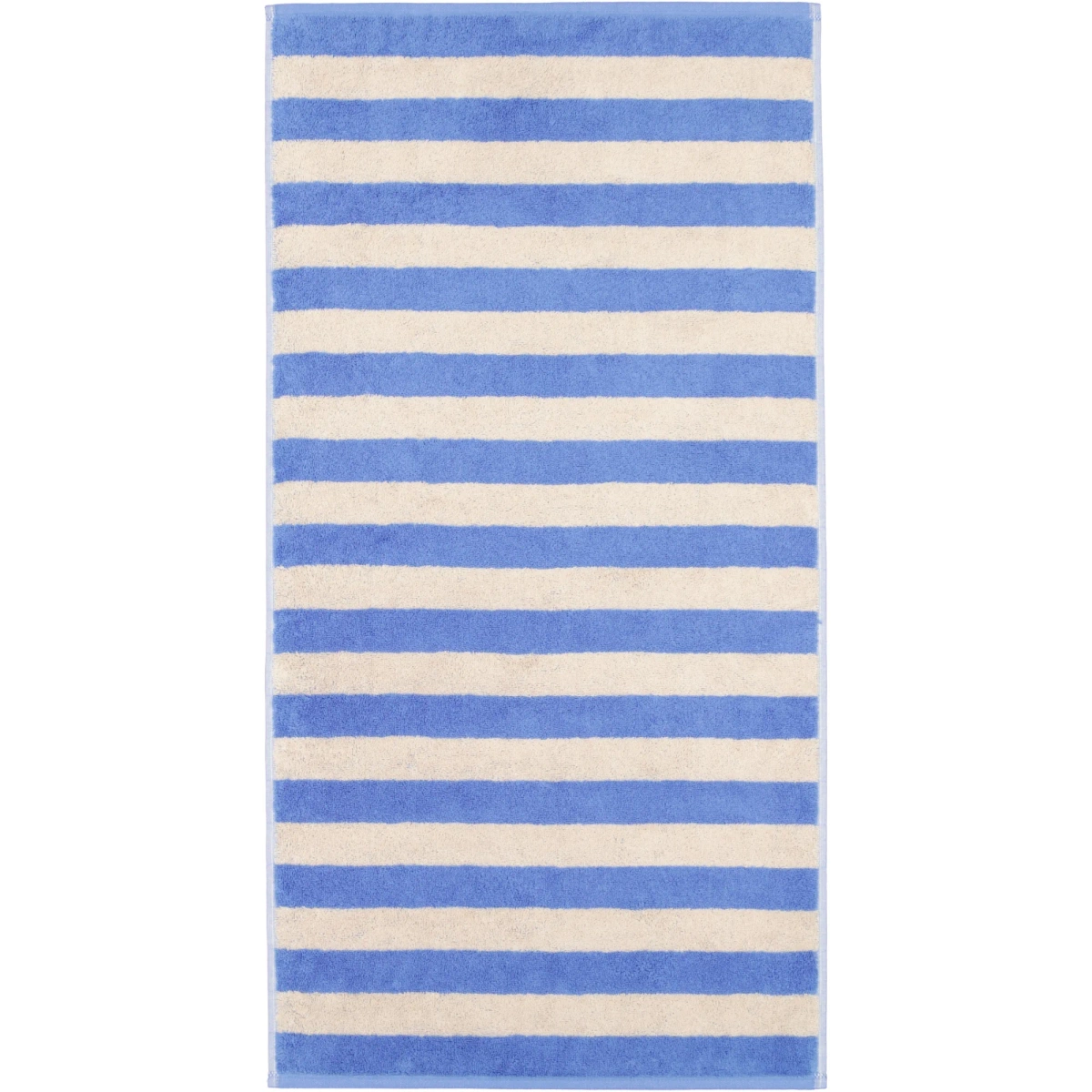 Ręcznik Cawo Lines Block Stripes Capri Komplet niebiesko - kremowy ...