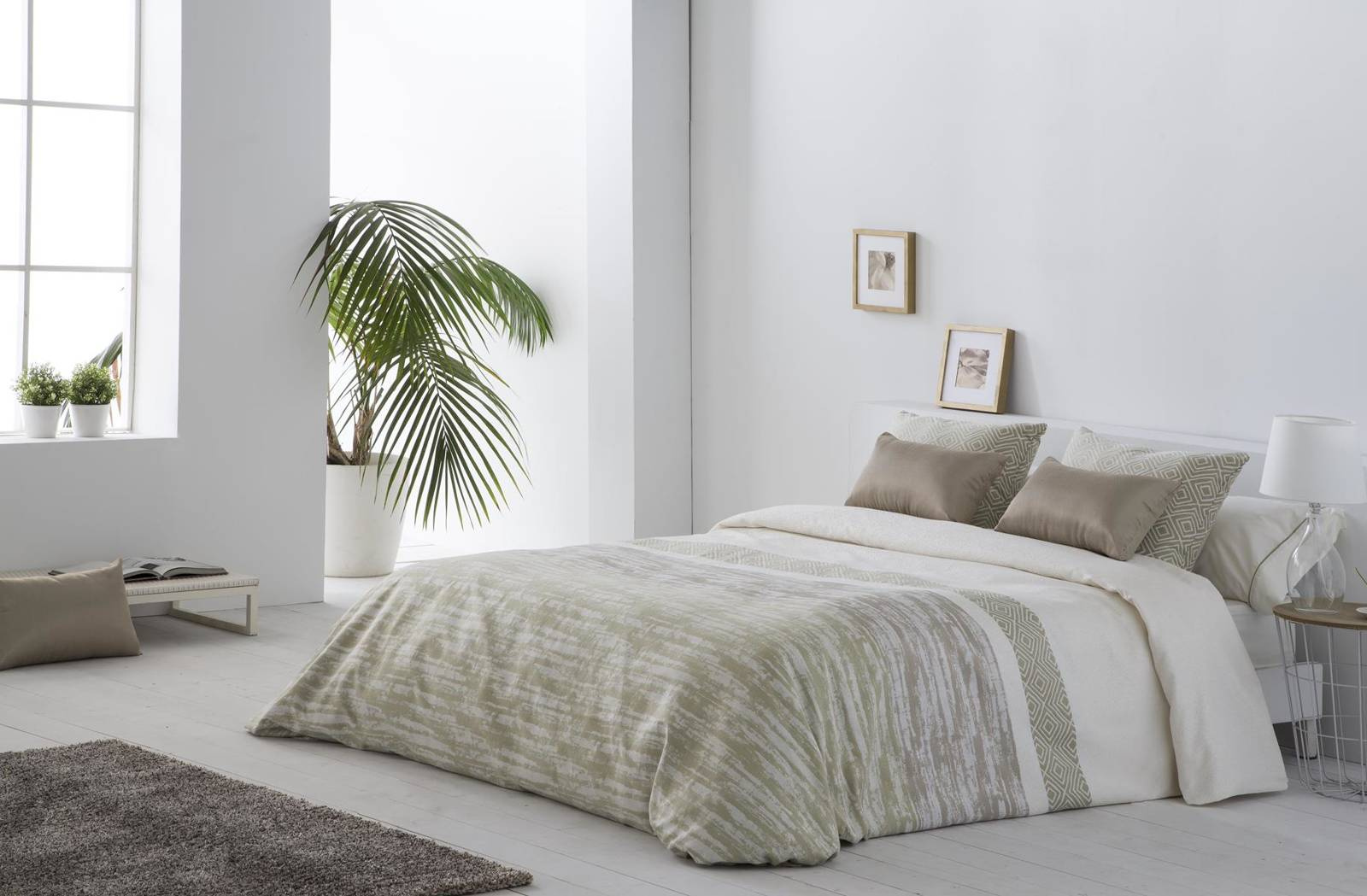 Poszewka dekoracyjna JVR Tejidos Lynn Verde Poduszka dekoracyjna - sklep internetowy podpierzyna.com