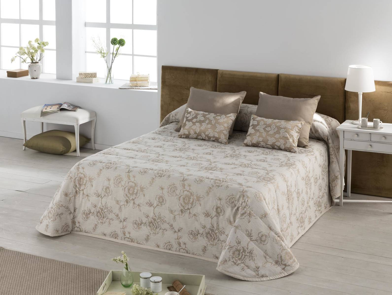 Narzuta JVR Tejidos Fantasy Oro Narzuta - sklep internetowy podpierzyna.com