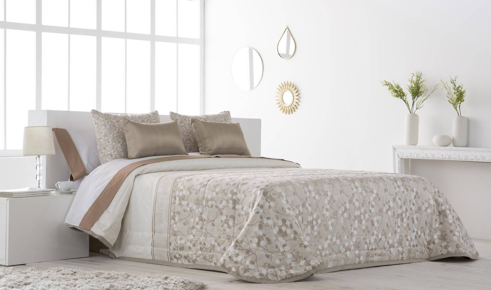 Narzuta JVR Tejidos Aroa Gold Gold - sklep internetowy podpierzyna.com