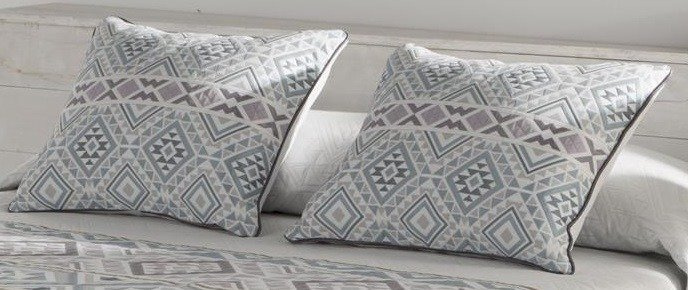 Poszewka żakardowa JVR Tejidos Dion Turquesa Poduszka dekoracyjna - sklep internetowy ...