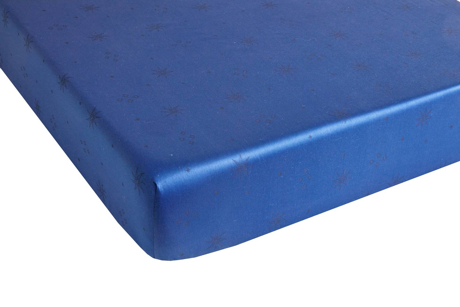 Prześcieradło satynowe ze ściągaczem Blanc Des Vosges Constellation ...