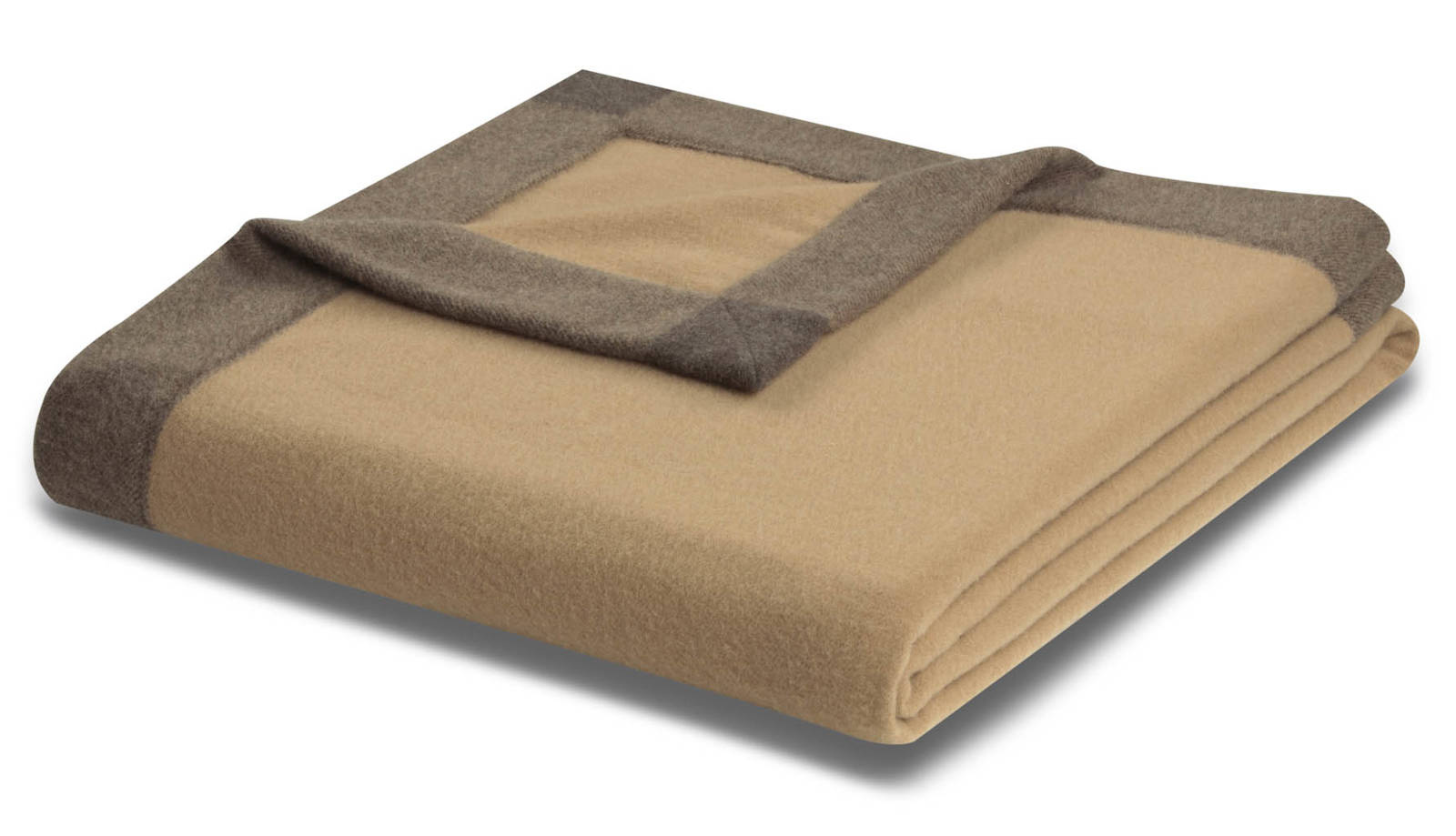 Koc wełniany Biederlack Prado Camel - sklep internetowy podpierzyna.com