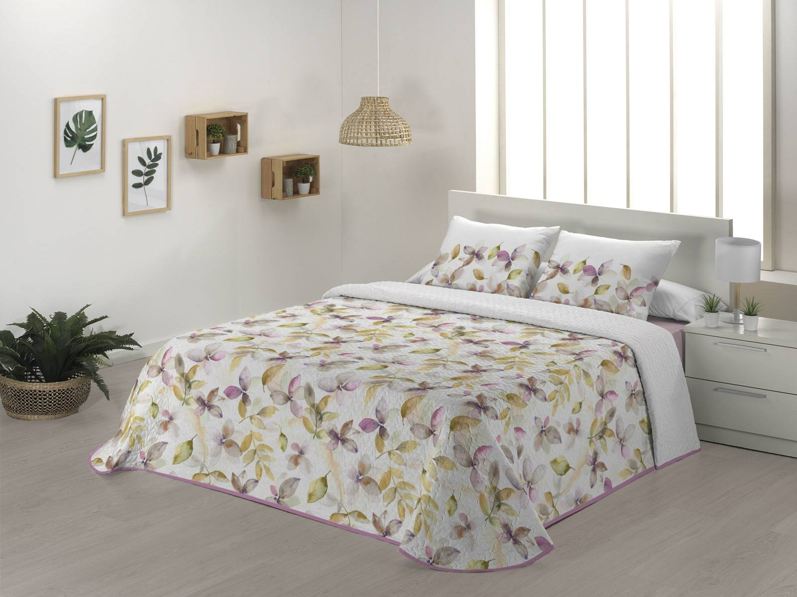 Narzuta JVR Tejidos Bora Malva v2 Narzuta lekka - sklep internetowy podpierzyna.com