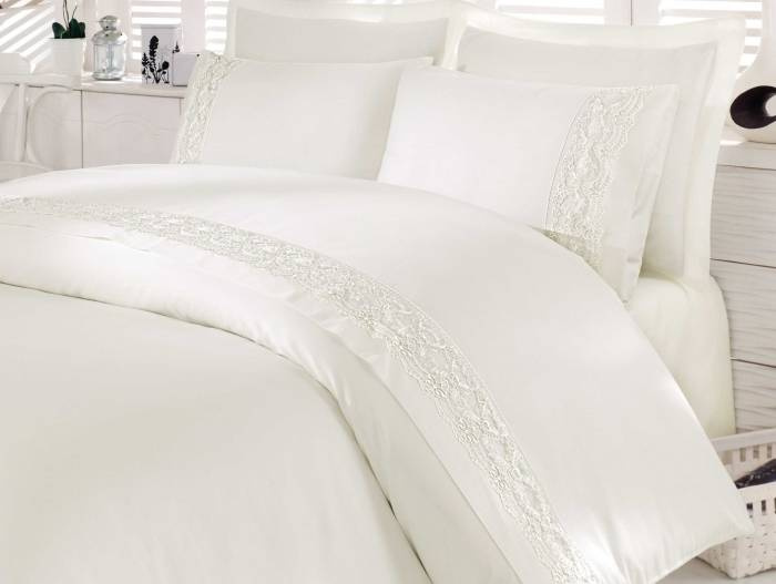 Pościel satynowa Hobby Margaret Cream - sklep internetowy podpierzyna.com