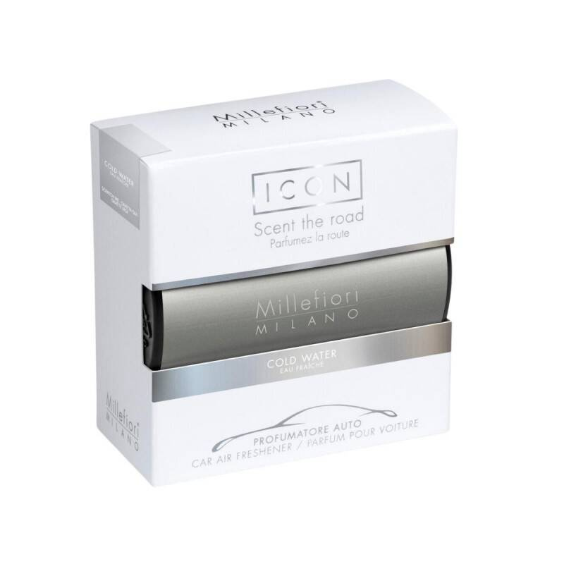 Odświeżacz do samochodu Millefiori Milano Car Icon Classic Cold Water ...